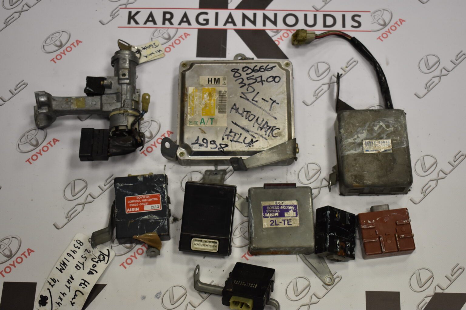 Toyota Hilux set κλειδιά με κωδικό 89661-35700 - Καραγιαννούδης Toyota ...